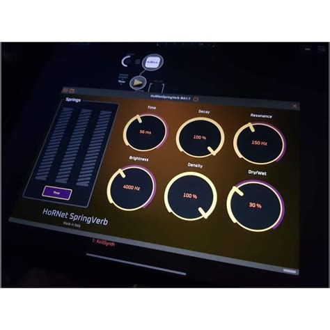 Coming Soon To Ios Springverb By Hornet Plugins The Beat Community