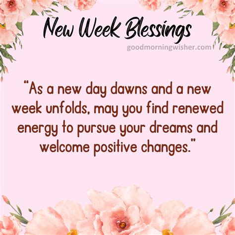 243 New Week Blessings Quotes And Images And Prayers