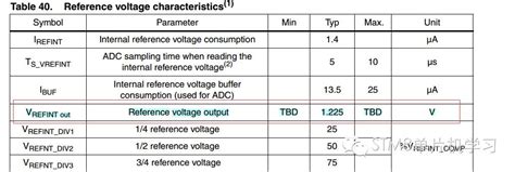 Stm8l的adc之测量vdd电压详解 含例程 Stm32 8