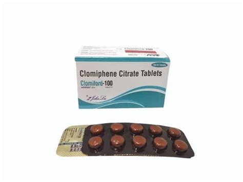 Clomifene Citrate Tablets Dose 25mg 50mg And 100mg At ₹ 450 Stripe In Nagpur