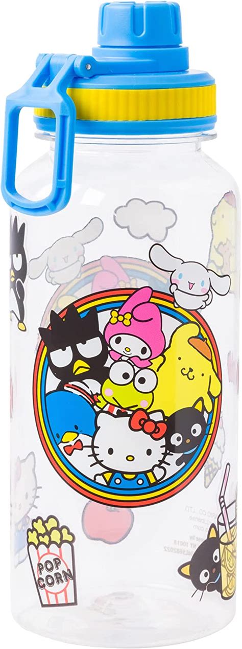 Silver Buffalo Sanrio Hello Kitty And Friends With Badtz Maru Pompompurin Keroppi