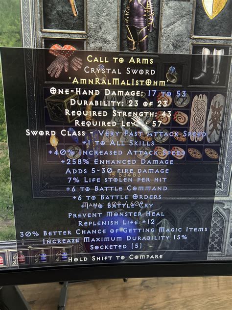 First Self Rolled Cta R Diablo 2 Resurrected