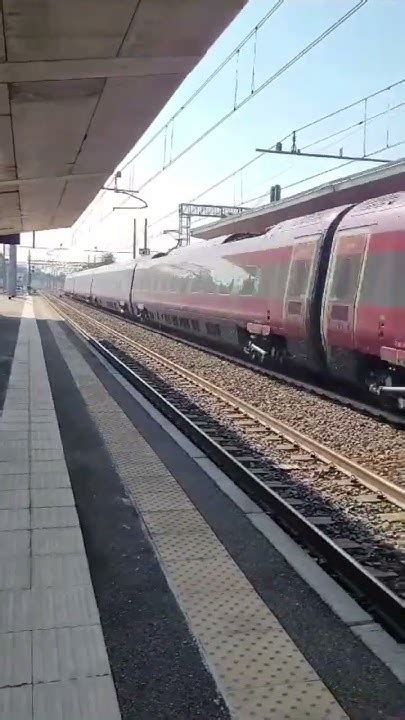 Italo Evo Train At Torino Sturas Station Youtube