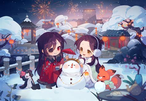 天官赐福，谢怜，花城 高清图片，堆糖，美图壁纸兴趣社区