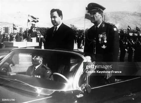 Syrian President And Prime Minister Ahmad Nur Eddin Atassi And Syrian