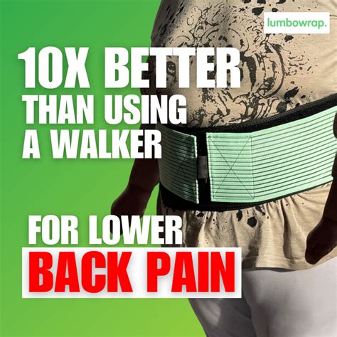 Lumbowrap® The Complete Hip And Lower Back Wrap For Easier Walking And S