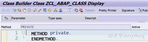 Abap 编程语言中 Class类的设计原理剖析 知乎 Abap 编程语言中 Class类的设计原理剖析 知乎