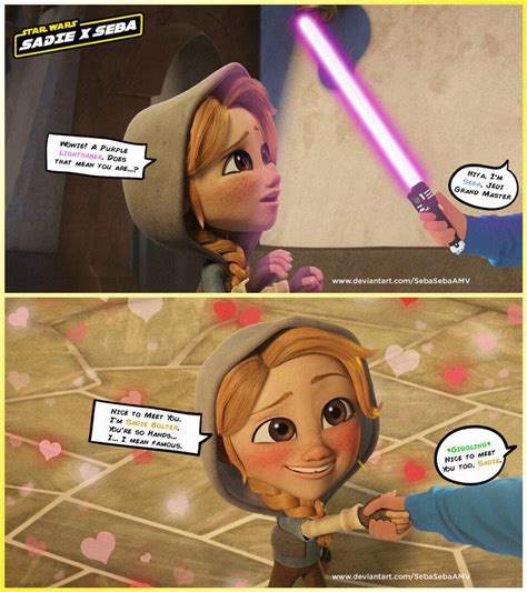 Sadie Bolter X Seba My Crush Star Wars Comic By Sebasebaamv On