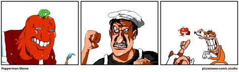 Pepperman Meme Comic Studio