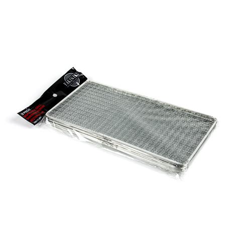 Yakiniku Rectangular Shichirin Disposable Grid 10 Pieces