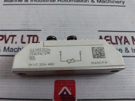 Semikron Semipack 1 Skvc 20a 460 Rectifier Diode Module Aeliya Marine Tech