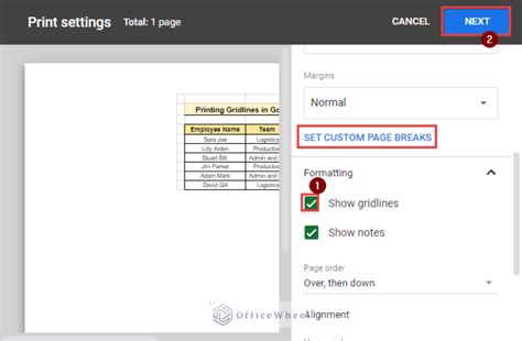 How To Print Gridlines In Google Sheets With Easy Steps