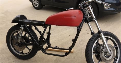 Cafe Racer Rolling Chassis Pt 1