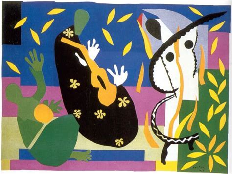 Henri Matisse La Tristeza Del Rey 1952 Papeles Pintados Con Gouache