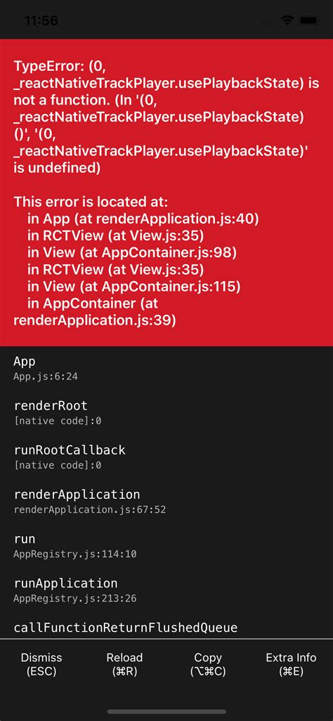 ReactNativeTrackPlayer UsePlaybackState Is Undefined Issue Doublesymmetry React Native