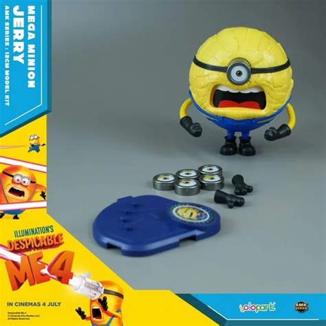 Despicable Me 4 Statue Plastic Model Kit Amk Series Super Je Pop