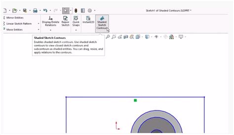 Intro To Using Shaded Sketch Contours In Solidworks Trimech Store