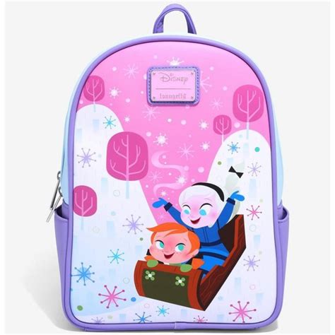 Loungefly Bags Loungefly Disney Frozen Elsa Anna Winter Sled Mini Backpack Poshmark