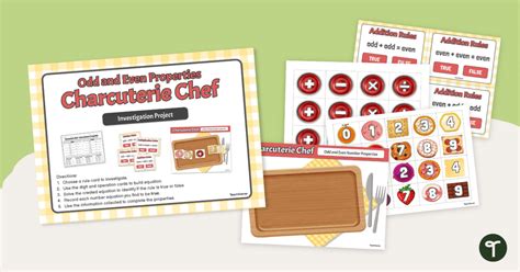 Odd And Even Properties Investigation Teach Starter