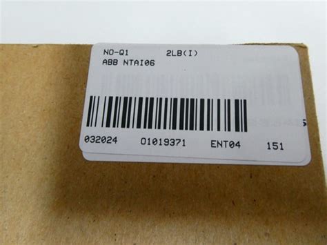 Abb Ntai06 Infi 90 Universal Analog Input Termination Unit Ebay