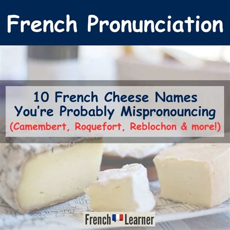 Types Of Cheese And Their Names