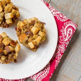 Sausage Stuffing Muffins Recipe