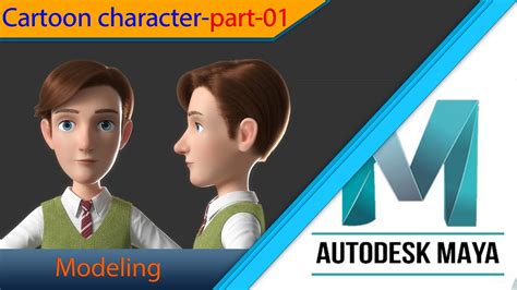 How To Model Character In Maya Class D LEARNING YouTube