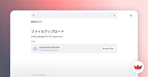streamlit sample · streamlit
