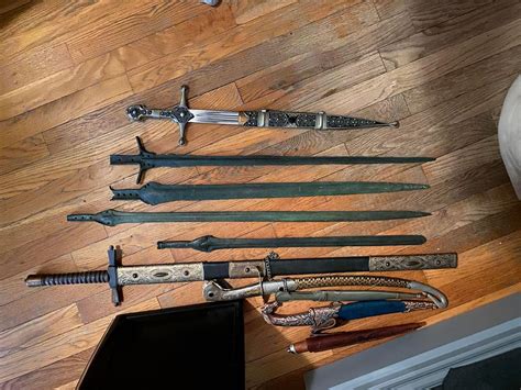 Can Someone Help Identify Some Of These Swords I Think The Second To