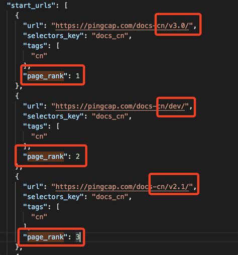 the page rank is disordered · issue 959 · algolia docsearch configs