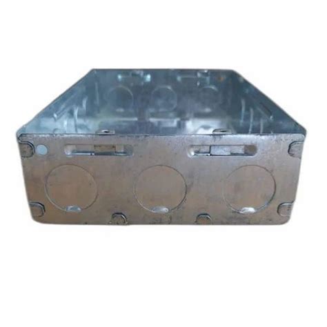 Galvanized Iron Rectangular 12 Module Gi Modular Concealed Box For