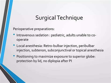 Trabeculectomy Trabeculotomy Goniotomy And Their Complications Pptx