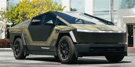 Cybertruck Wraps Make The Tesla Vehicles Look Like Halos Razorbacks