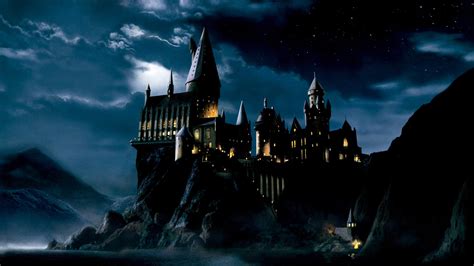 Hogwarts Castle Hd Wallpaper Magical Harry Potter Movie Scene