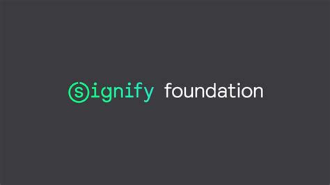 Signify Foundation On Linkedin Brighterlearning Brightercommunities