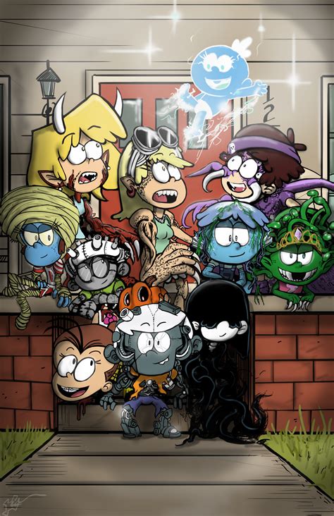 Monster Loud House By Oasiscommander51 Tumblr Cartoon Cartoon Art