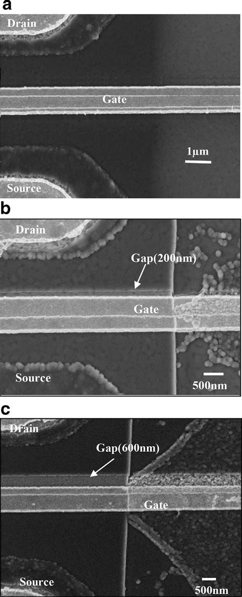 A Sem Micrograph Of Hemt Device With Negligible Un Passivated Gap At