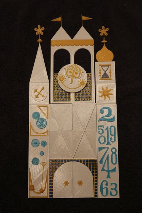 Disneyland Small World Facade 3d Printable Model On Treatstock