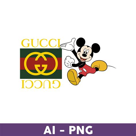Gucci Mickey Mouse Png Mickey Mouse Png Gucci Logo Fashion Inspire Uplift