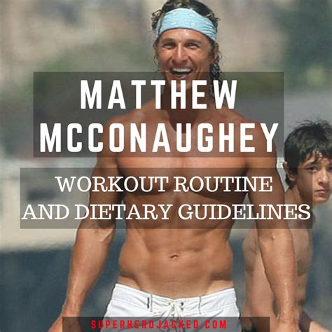 Matthew Mcconaughey Sahara Workout