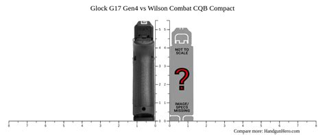 Glock G17 Gen4 Vs Wilson Combat Cqb Compact Size Comparison Handgun Hero