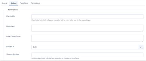 Fields Edit Joomla Documentation