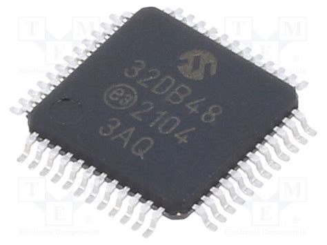 Avr32db48 Ipt Microchip Technology Ic Avr Microcontroller Tqfp48 Ter 41 Cmp 3
