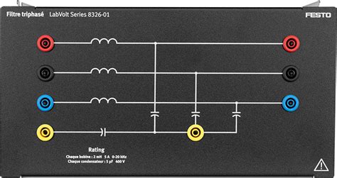 Labvolt Series By Festo Didactic Three Phase Filter 8326 00