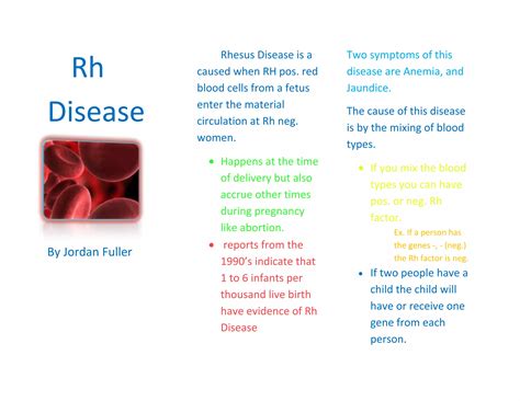 Rh Disease Susquenita Docx