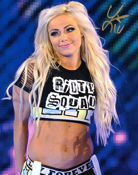 Liv Morgan Signed 8x10 Photo Signed By Superstars