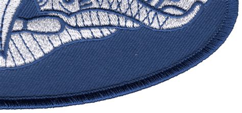 Us Navy Enlisted Submarine Qualification Insignia Large Dolphins Patch