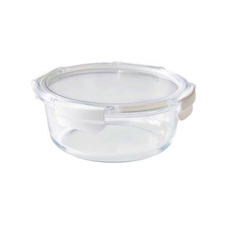 Better Homes And Gardens 4 Cup Round Glass Food Storage Container With