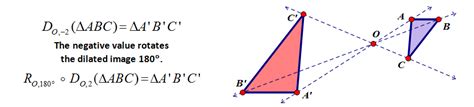 High School Geometry Common Core G Srt 1 Dilation Properties