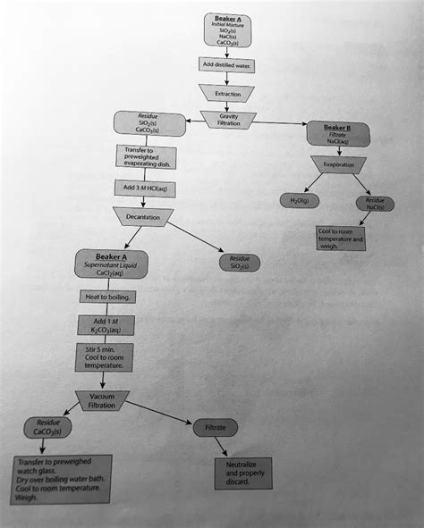 Solved Identify Where The Chemical Seperation Occured In